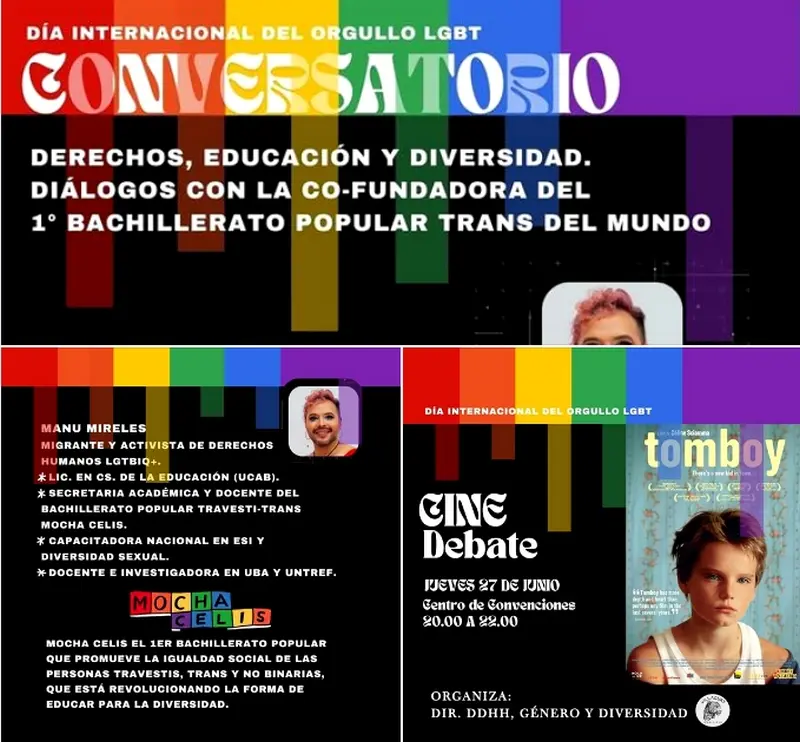 Conversatorio y cine debate por el día del orgullo LGBT - Diálogo con ...