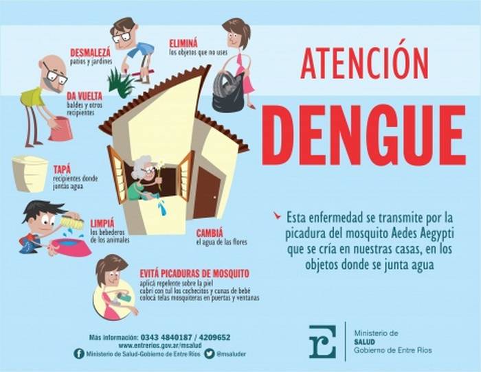 Reiteran recomendaciones para evitar la proliferación del dengue