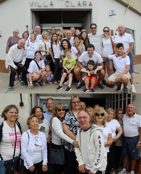 Emocionante encuentro de la familia Braslavsky